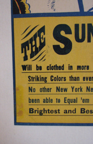 1890's Sunday Press Vintage Literary Antique Sleighing Sled Poster ...